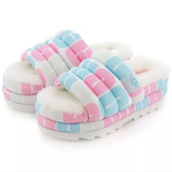 UGG | Shoes | Ugg Logo Pride Slide Sandal | Poshmark